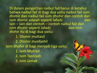 Naibul fa'il | PPTX