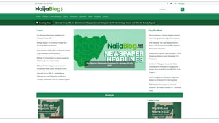 Naija Blog - Naija News, Top Nigerian Stories | PPTX