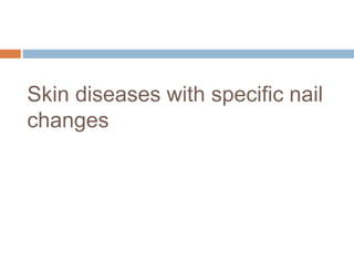 Nail anatomy and its disorders | PPTX