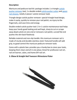 Nail art | PDF | Nail Care | Beauty