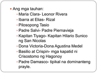 Nailathala ang noli me tangere (1887) | PPTX