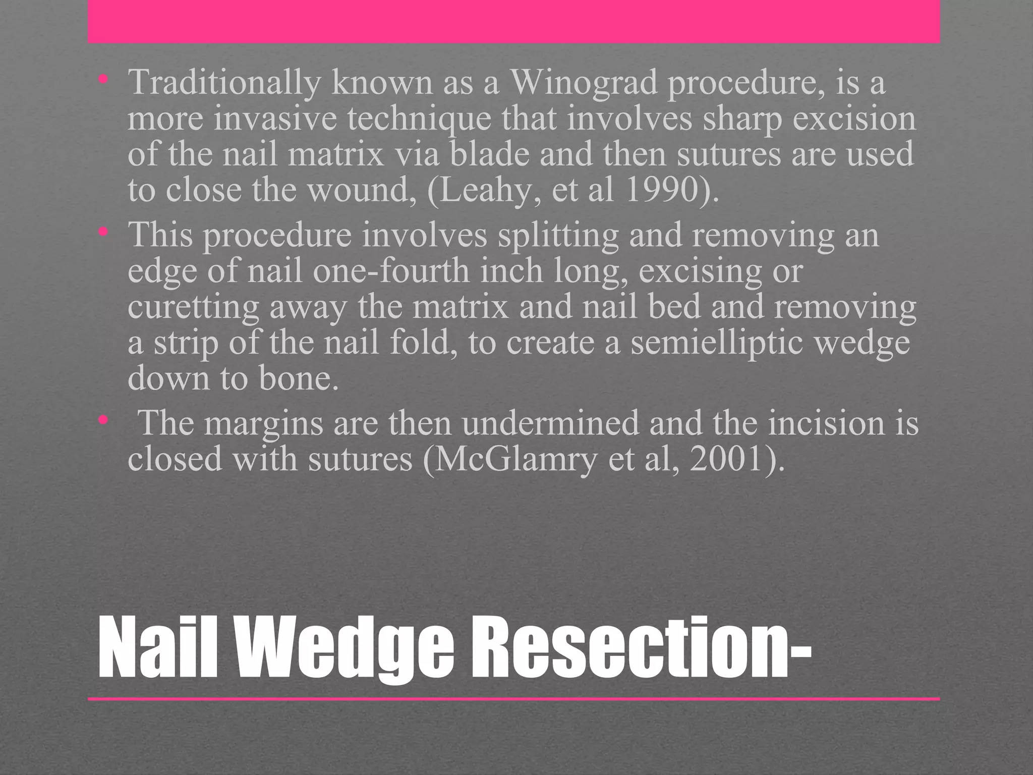 NAIL AVULSION | PPT