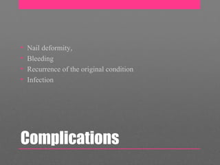 NAIL AVULSION | PPT