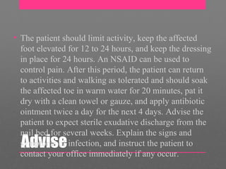 NAIL AVULSION | PPT