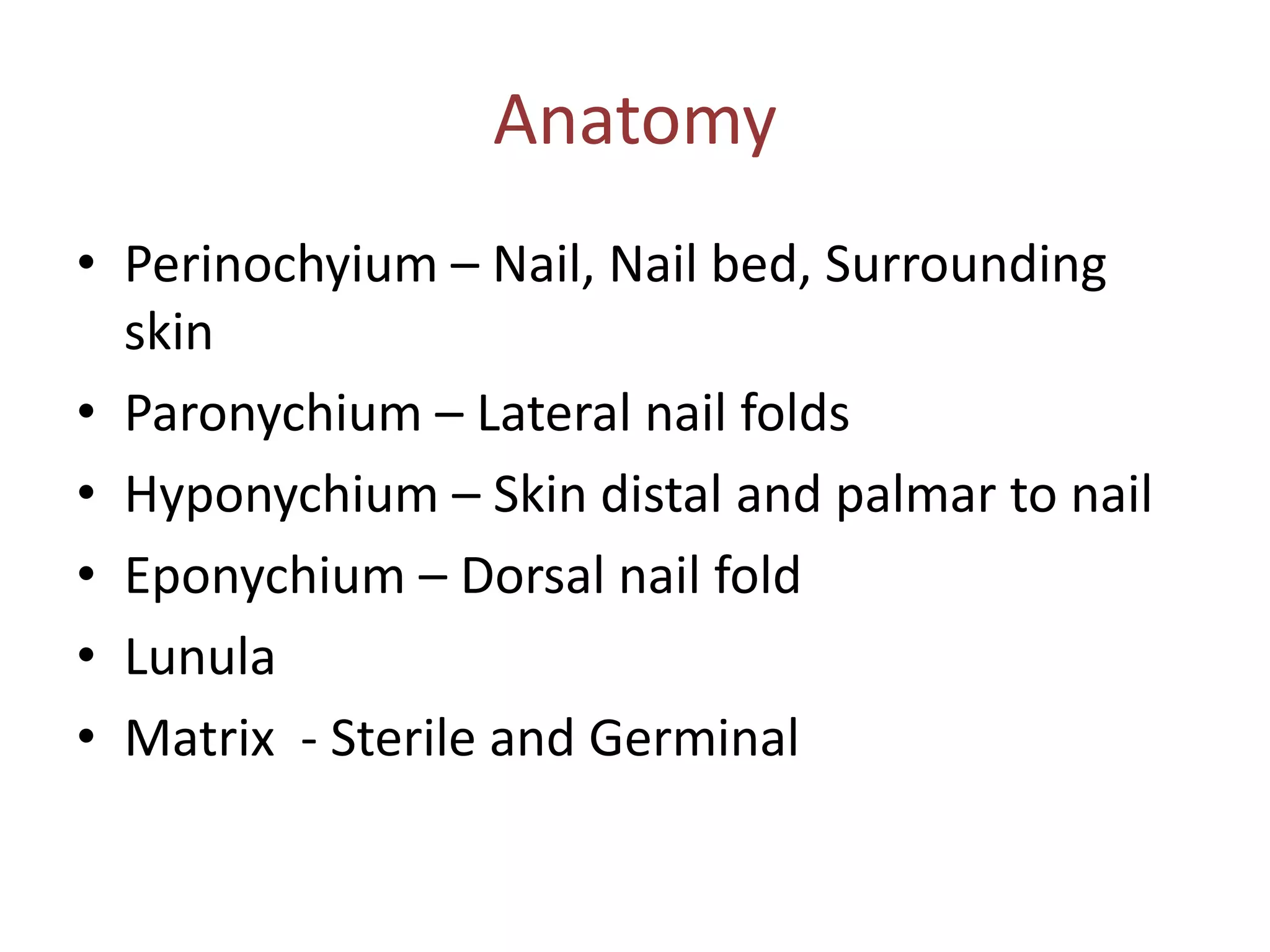 Nail bed injury | PPTX