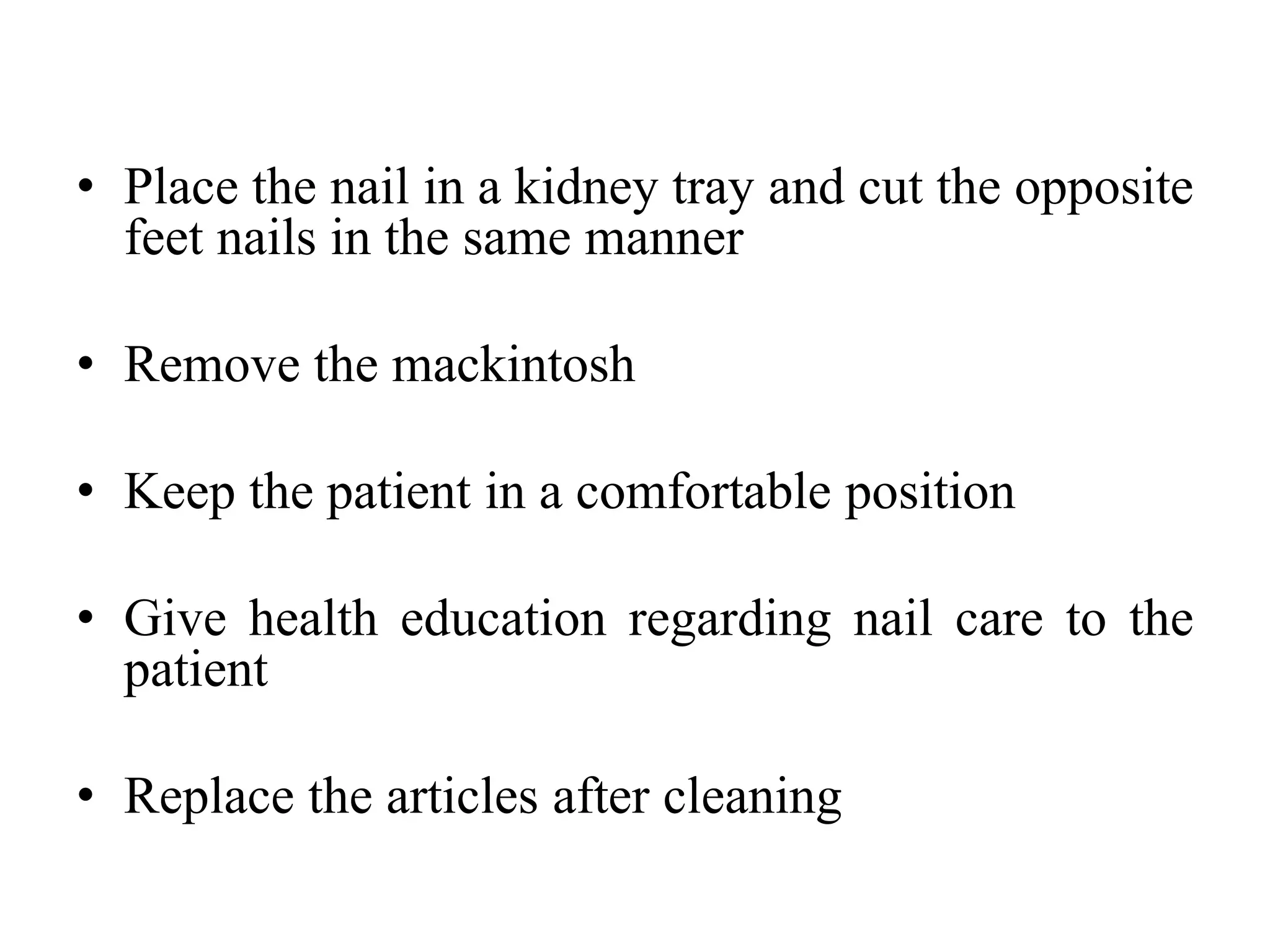 Nail care, Fundamentals of Nursing | PPTX