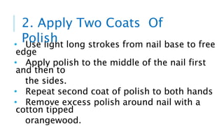 Nail care manicuredesign | PPTX