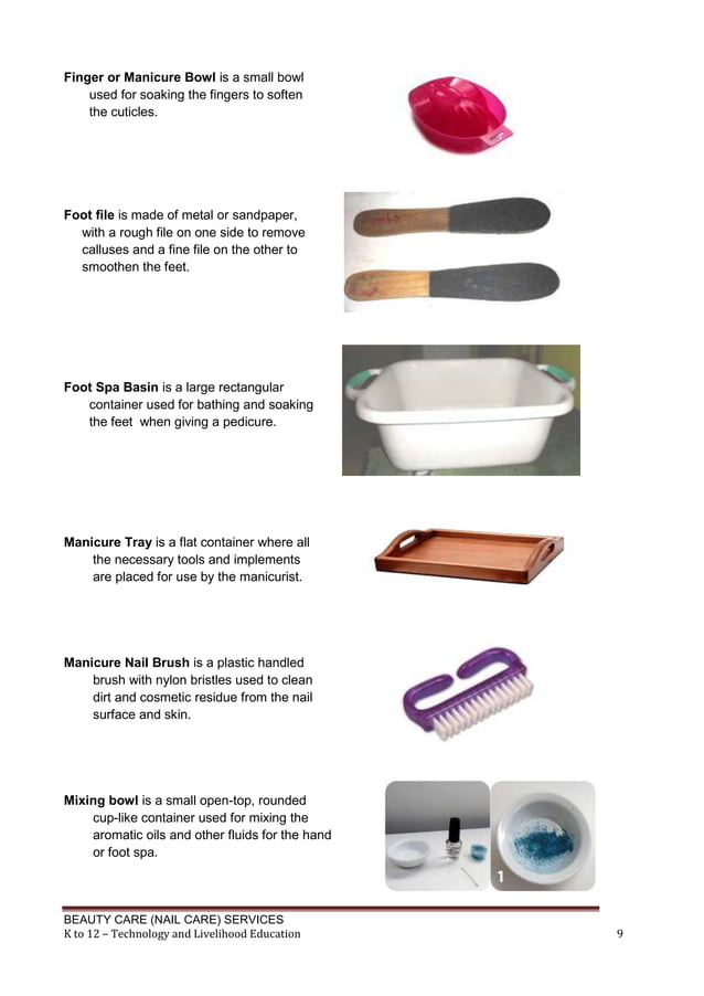 Nail Care Learning Module K-12 | PDF