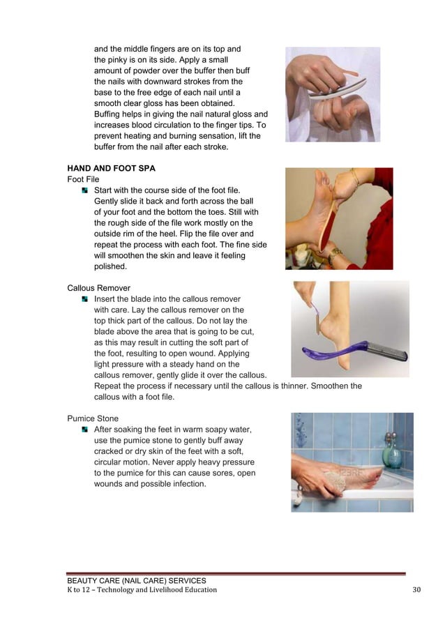 Nail Care Learning Module K-12 | PDF