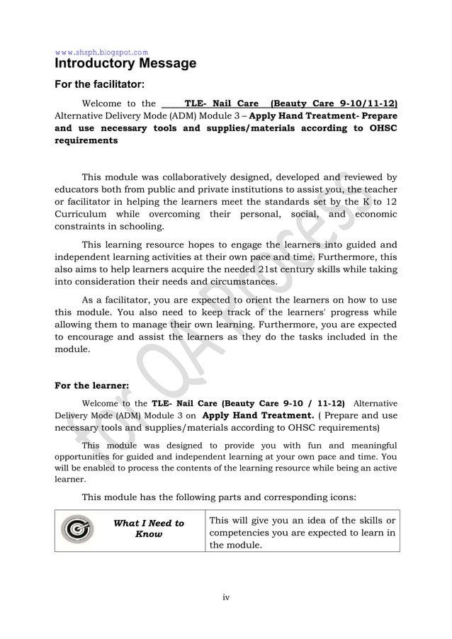 Nail Care Module 3.pdf | Nail Care | Beauty