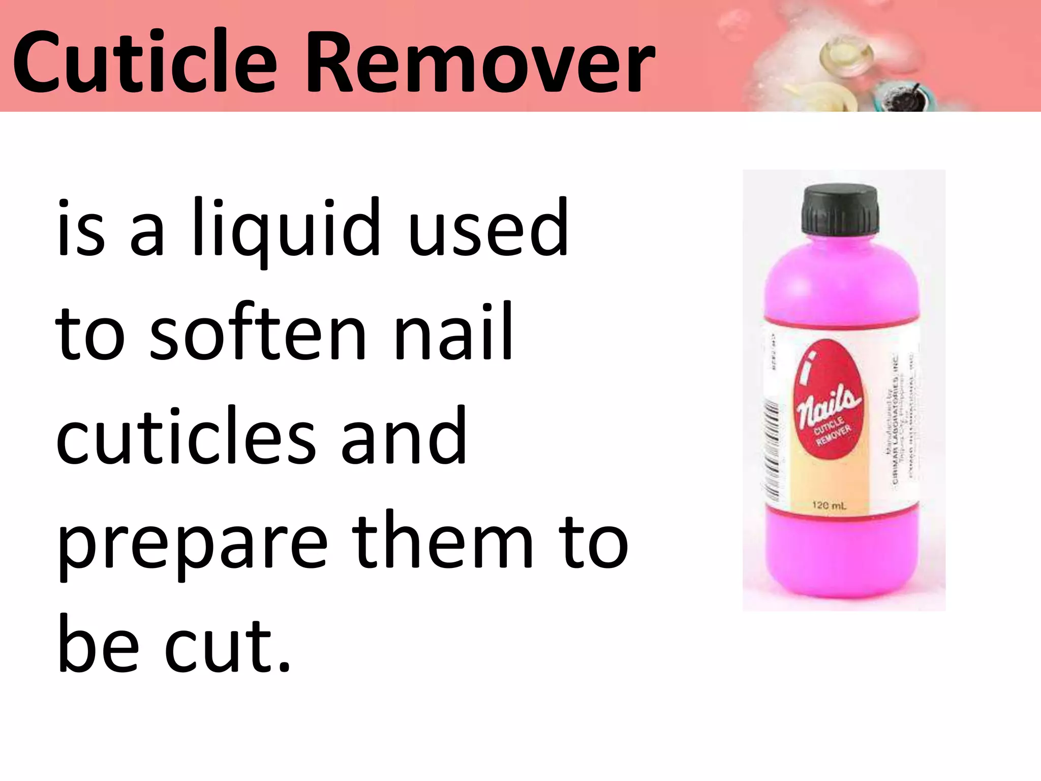 Nail care tools and equipment | PPTX