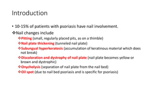 Nail changes on different dermatologic disease | PPT