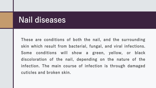 Nail Diseases and Disorders.pptx