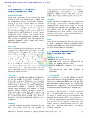 Nail in systemic diseases | PDF
