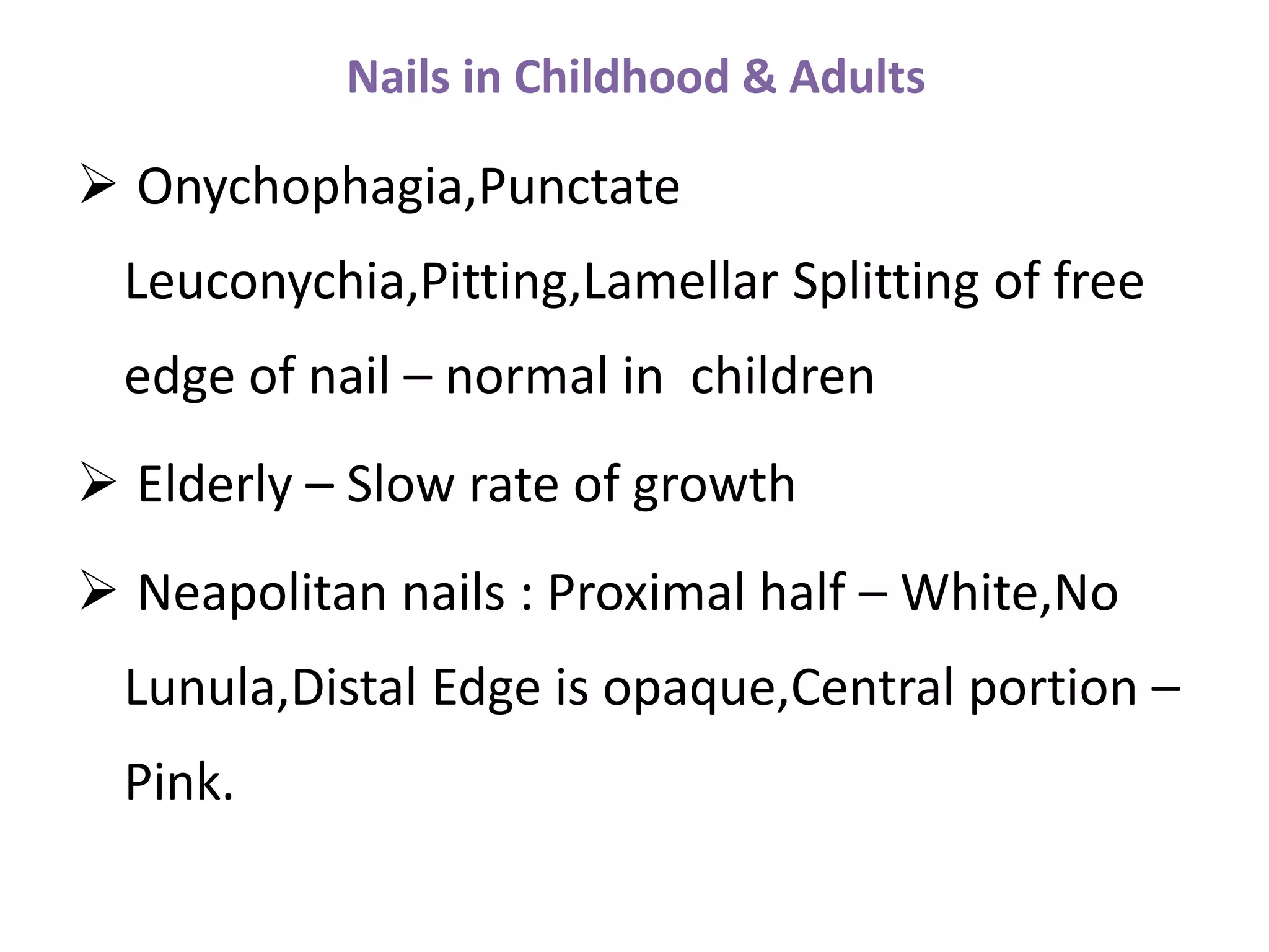 Anatomy of Nail And Applied Aspects | PPTX