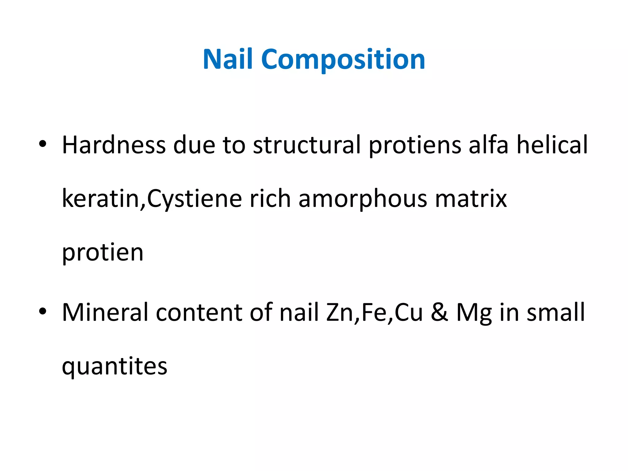 Anatomy of Nail And Applied Aspects | PPTX