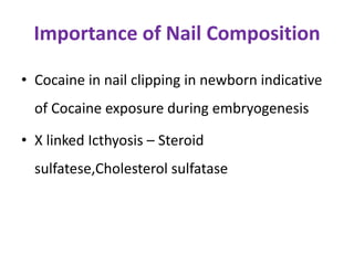 Anatomy of Nail And Applied Aspects | PPTX