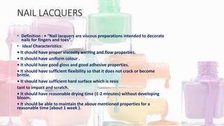 Nail polish | PPTX