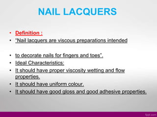 Nail polish | PPT