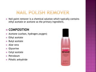 Nail polish | PPTX