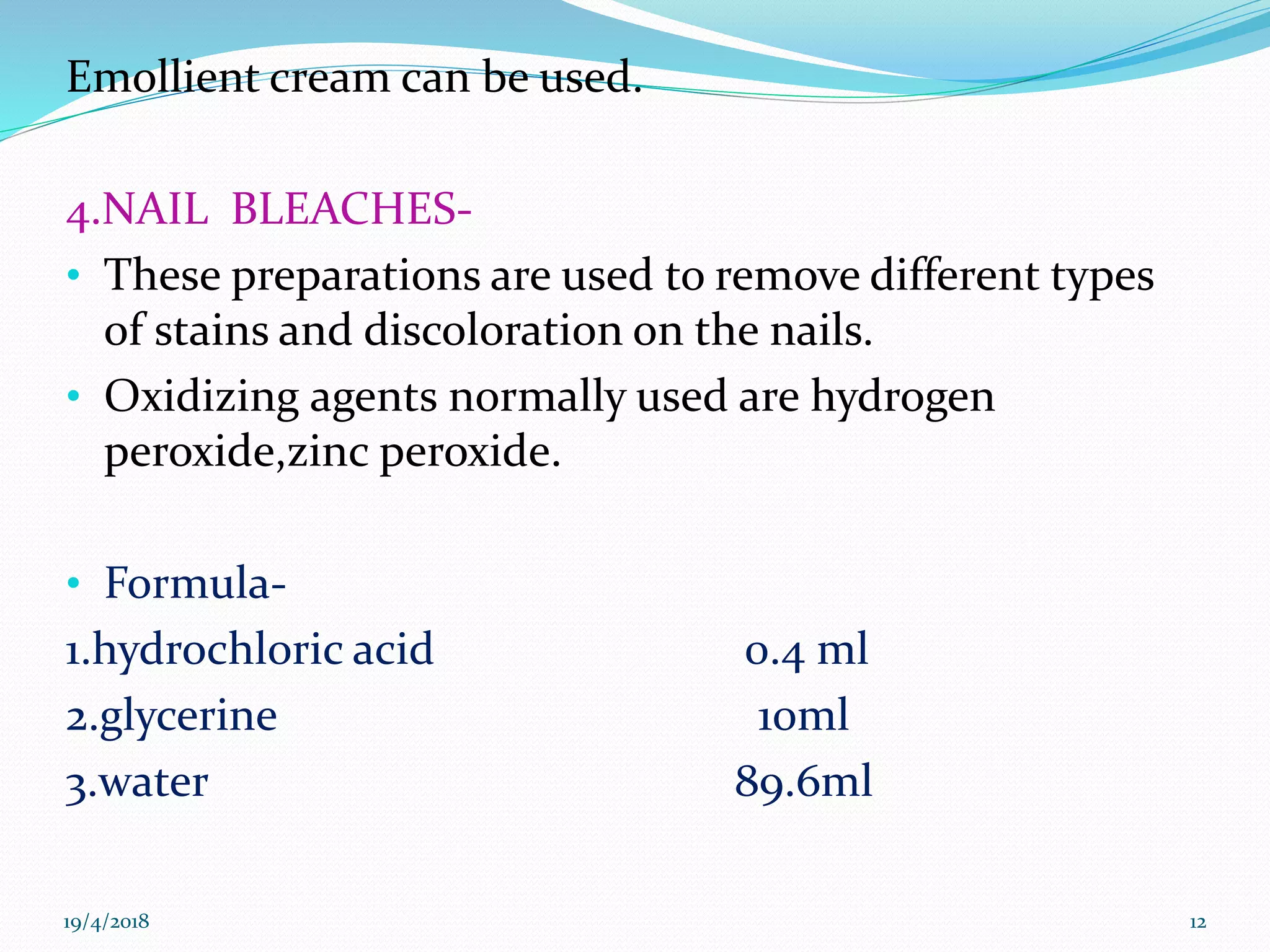 Nail cosmetics | PPTX