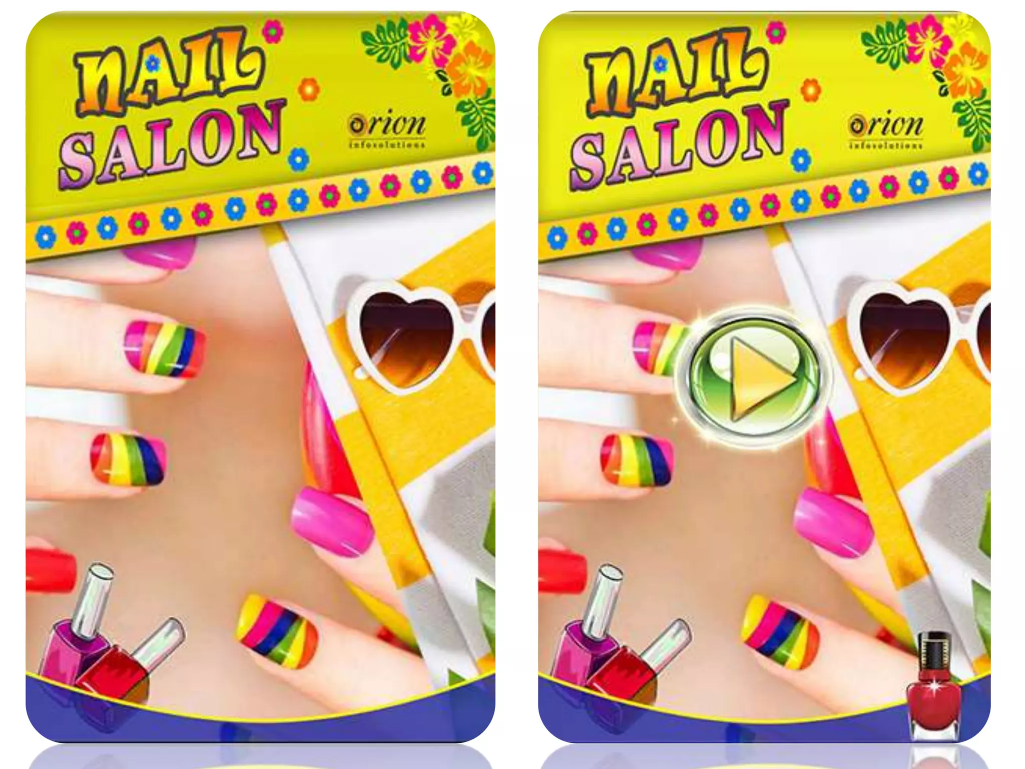 Nail Salon Mobile App Developed By Orion Infosolutions | PPTX