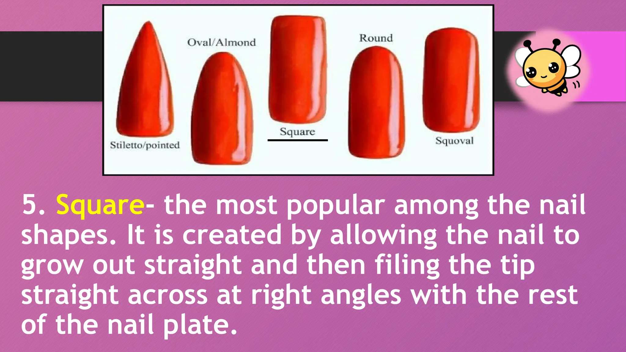 NAIL STRUCTURE AND SHAPE DESIGN FOR NAIL.pptx