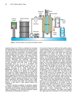 Journal Waste oils as alternative fuel for diesel engine: A review | PDF