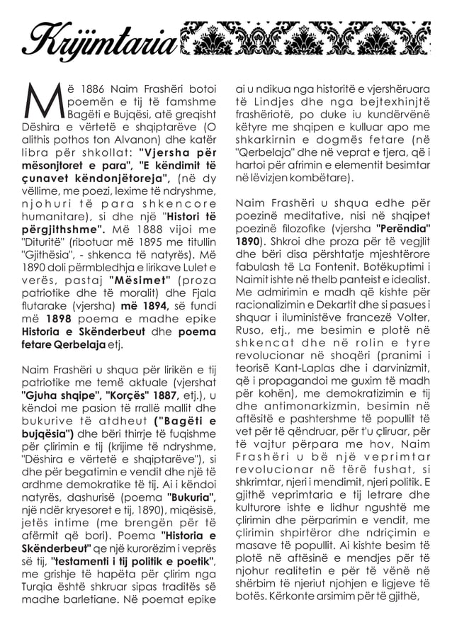 Naim Frasheri | PDF