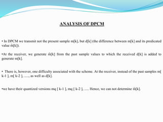 Companding and DPCM and ADPCM | PPTX | Digital Audio | Computer Software and Applications