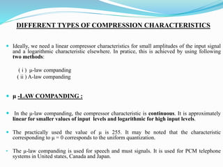 Companding and DPCM and ADPCM | PPTX