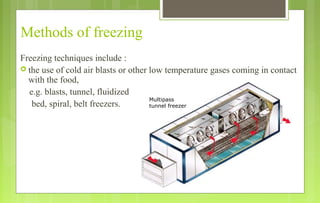 Freezing of Fruits and Vegetables | PPT