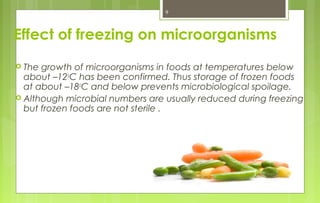 Freezing of Fruits and Vegetables | PPT