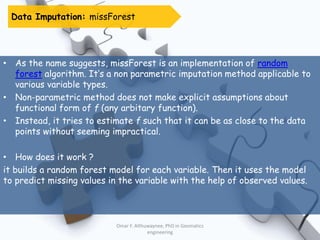 Missing Data and data imputation techniques | PPTX