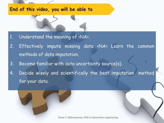 Missing Data And Data Imputation Techniques Pptx Computing