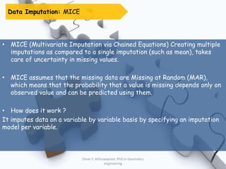 Missing Data and data imputation techniques | PPTX
