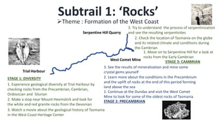West Coast Tasmania: From Geotrail to Geopark | PPT