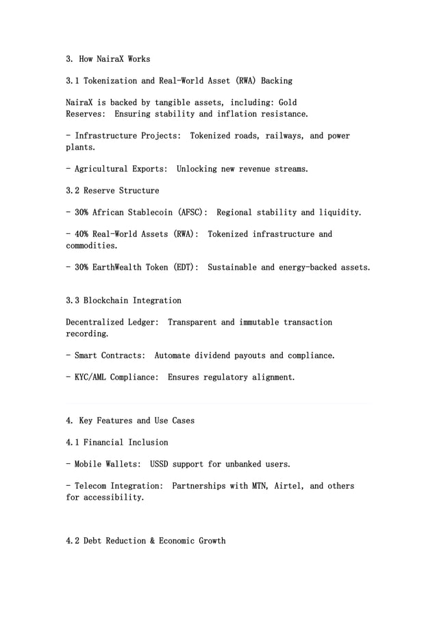 Introducing NairaX Whitepaper 2025 Updated Version | PDF