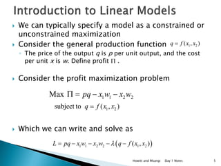 Biosight: Quantitative Methods for Policy Analysis - Introduction to ...