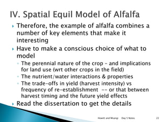 Biosight: Quantitative Methods for Policy Analysis: Multi Market Models ...