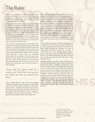 James Naismith’s Founding Rules of Basketball | PDF