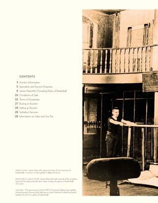 James Naismith’s Founding Rules of Basketball | PDF