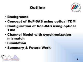 Transportation of MIMO Radio Signals over RoF-Distributed Antenna System and its Performance ...