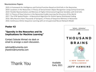 Jeff Hawkins NAISys 2020: How the Brain Uses Reference Frames, Why AI Needs to do the Same | PDF