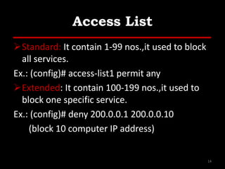 CISCO (NAI) System | PPT
