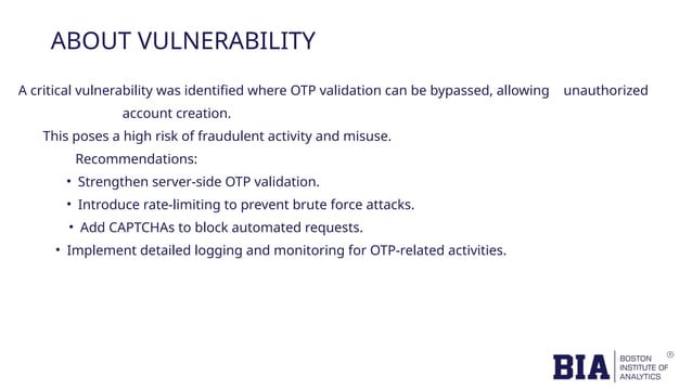 Cybersecurity and Ethical Hacking: Capstone Project | PPTX