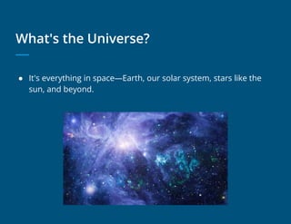 Stars and Solar system Introduction part | PPT
