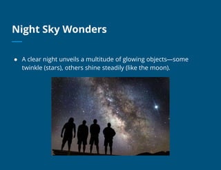 Stars and Solar system Introduction part | PPT