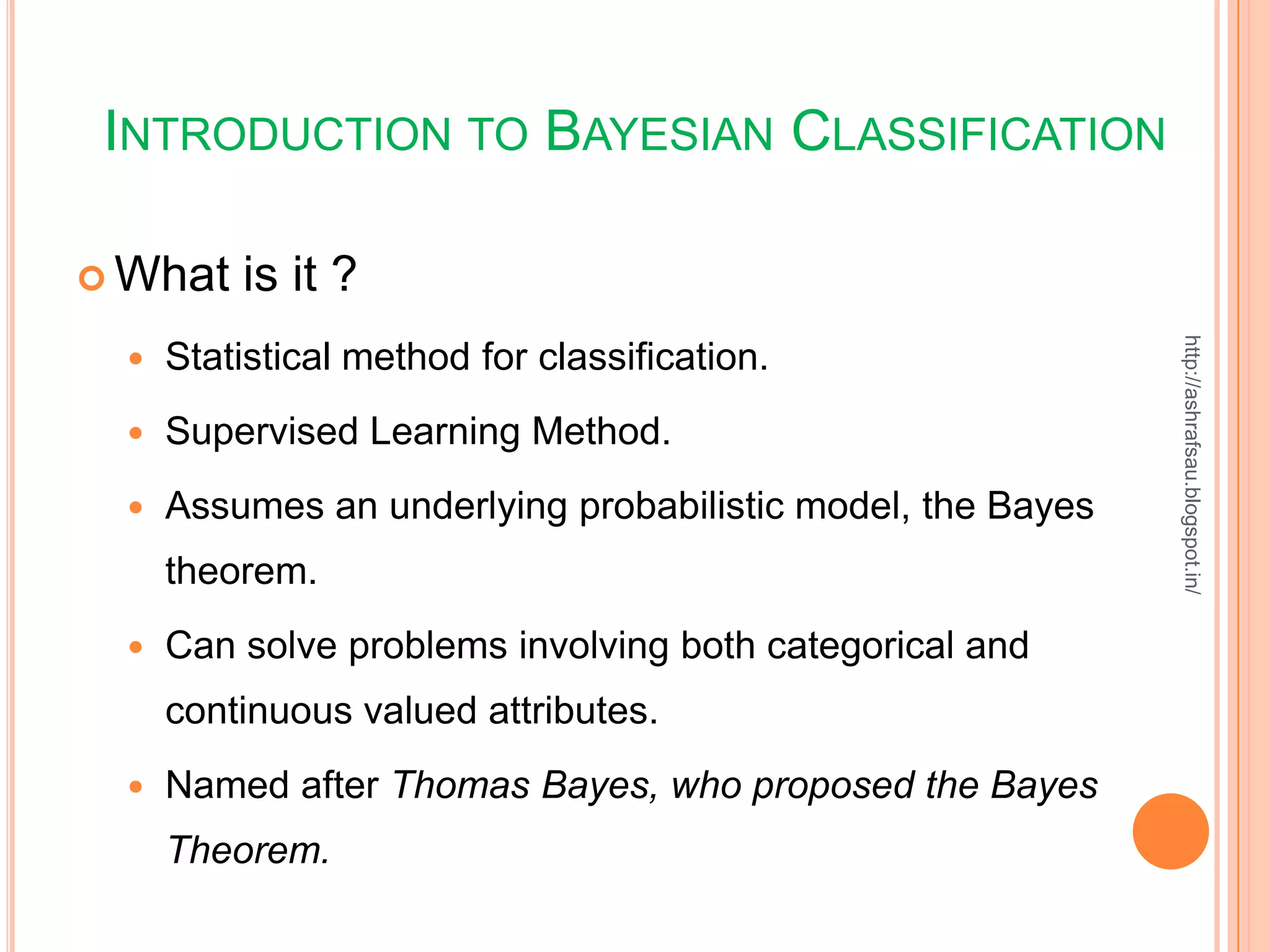 Naive bayes | PPTX