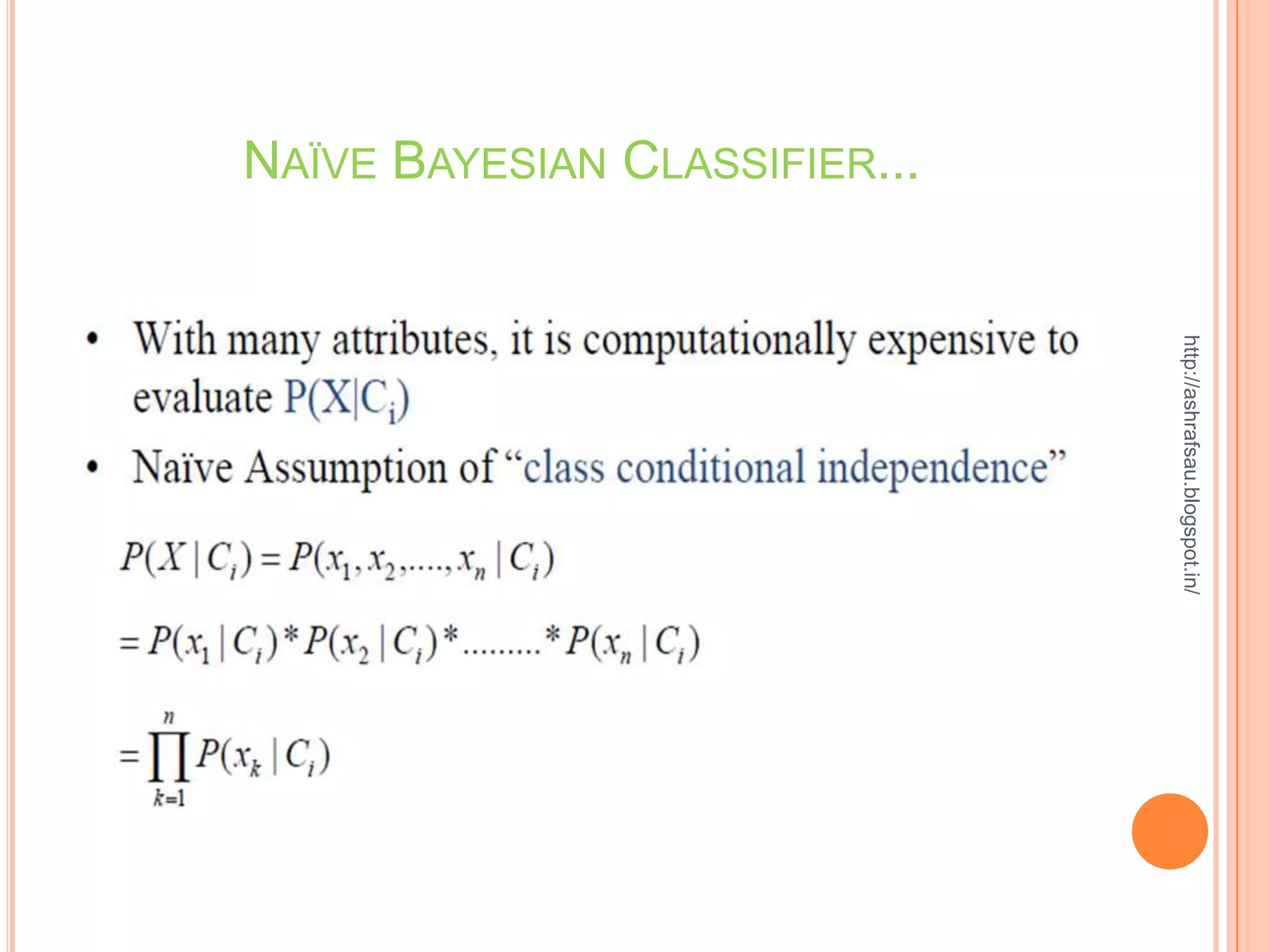 Naive bayes | PPTX